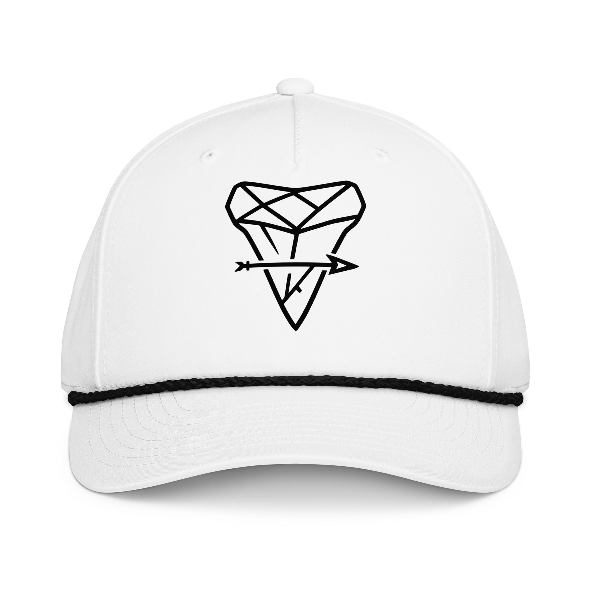 Classic Rope Cap - Black Tooth and Arrow – Grimfin Supply Co.